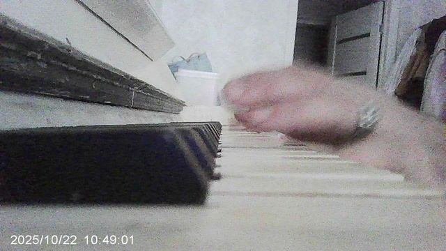 Пианино: варю суп, а пока он кипит - заучиваю "Цыганочку"