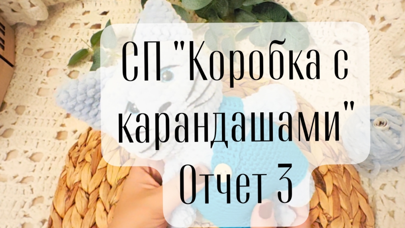 СП "коробка с карандашами" отчёт 3