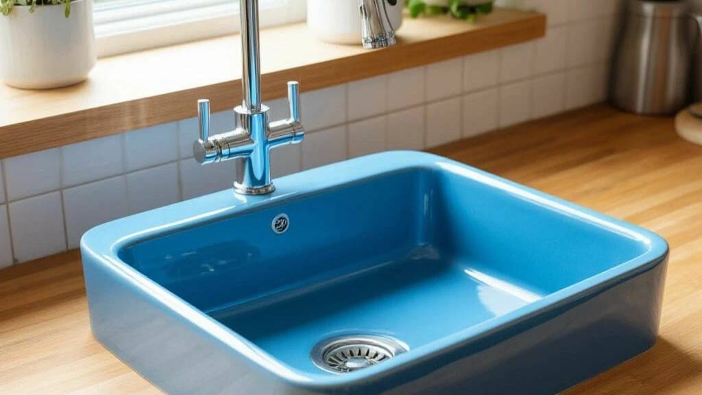 Монтаж смесителя на керамическую раковину (подробно).