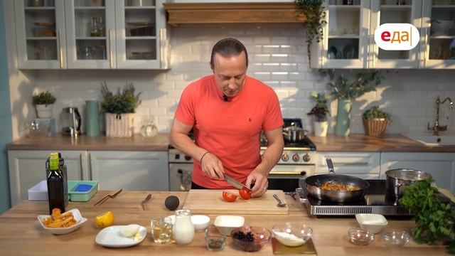 Клёцки и жареные лисички | Ланч-бокс /80