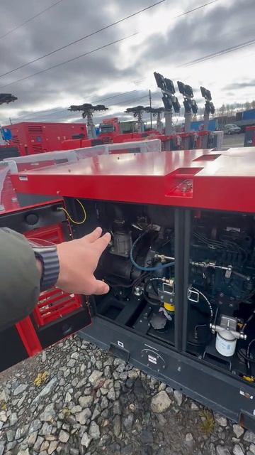 Новая партия компрессоров X185 уже на складе! #компрессор #дизель #Kubota #стройка #промышленность