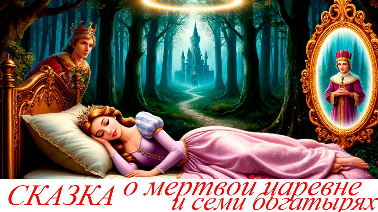 СКАЗКА О МЕРТВОЙ ЦАРЕВНЕ И О СЕМИ БОГАТЫРЯХ|детские сказки онлайн|аудиосказки|сказки для малышей