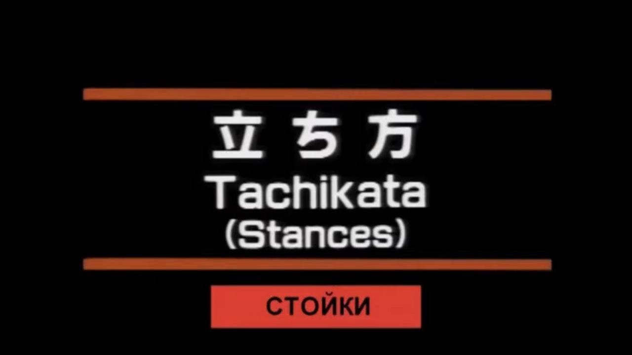 Стойки в карате кёкусинкай