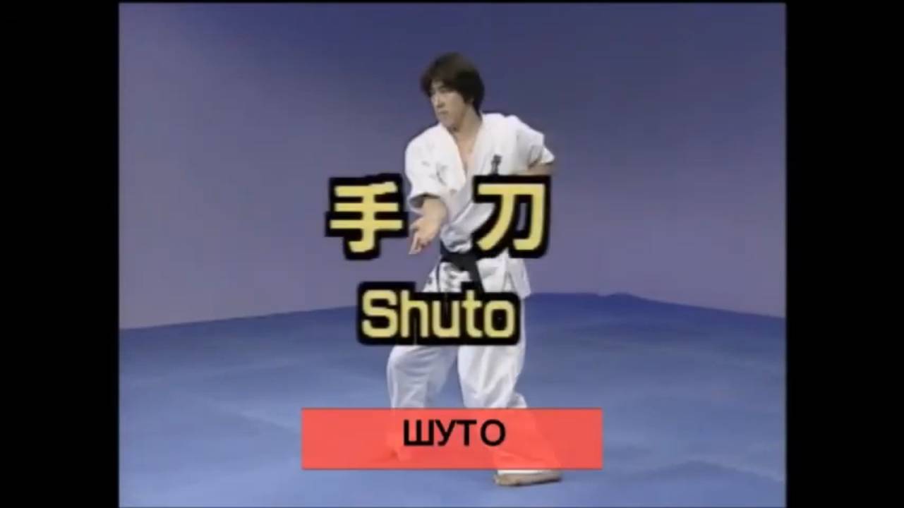 Техника выполнения Шуто