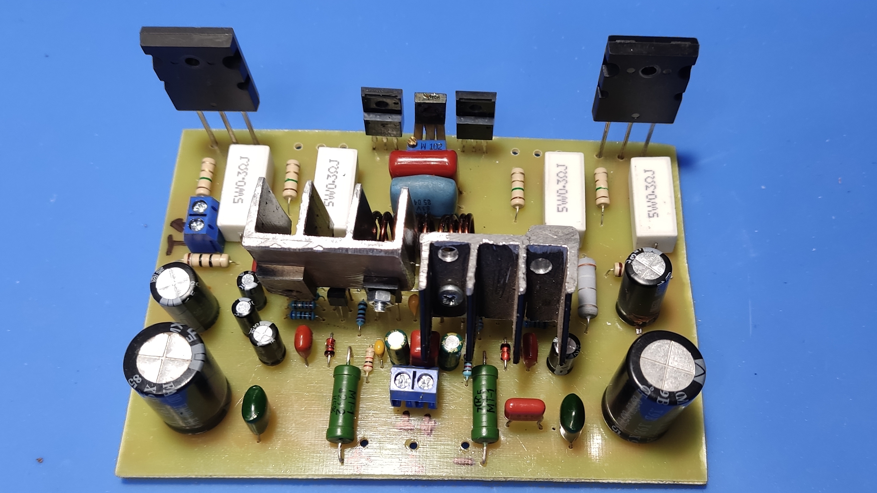 УНЧ Ланзар, подробная инструкция по сборке и настройке платы.