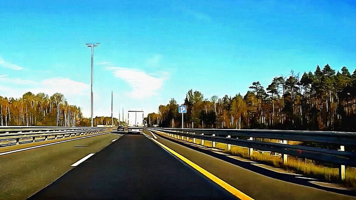 По М11 с заездом на отдых