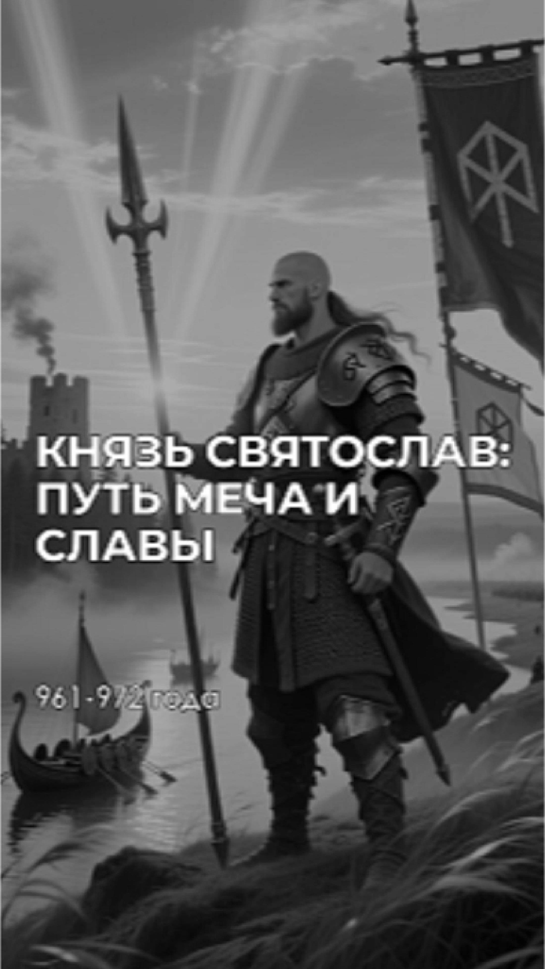 Князь Святослав: путь меча и славы! #история #history #shortvideo #short #shorts #князь