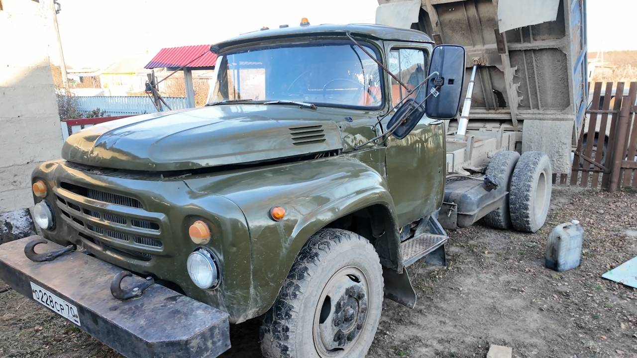 Советский ЗИЛ теперь сможет поднять 10 ТОНН? Ремот гидравлики, замена распределителя!