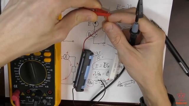 128. Как измерить внутреннее сопротивление аккумулятора и батарейки