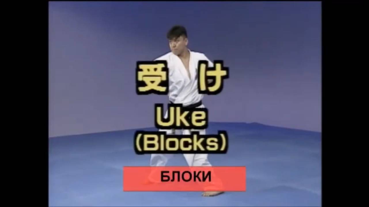 Техника выполнения блоков в карате кёкусинкай