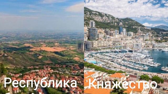 Самые маленькие страны Европы