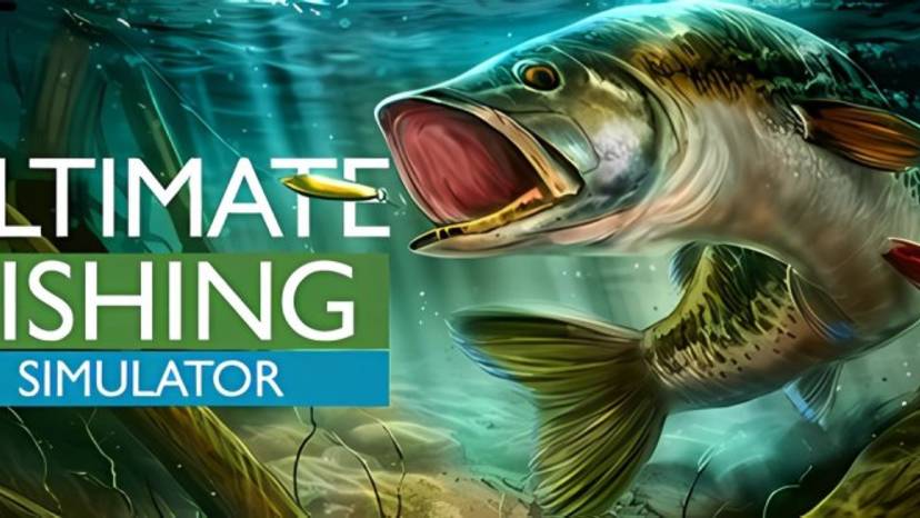 Играю в игру Ultimate Fishing® Simulator ловим рыбёшку.
