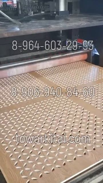 Станок для перфорации гипсокартона (модель SAPM-78)