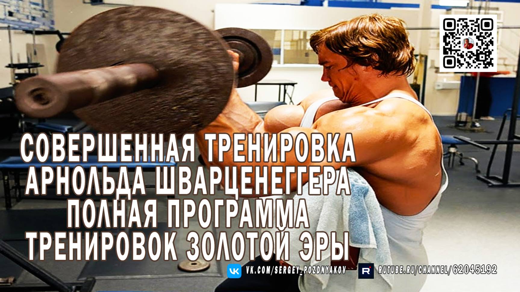СОВЕРШЕННАЯ ТРЕНИРОВКА АРНОЛЬДА ШВАРЦЕНЕГГЕРА  - ПОЛНАЯ ПРОГРАММА ТРЕНИРОВОК ЗОЛОТОЙ ЭРЫ