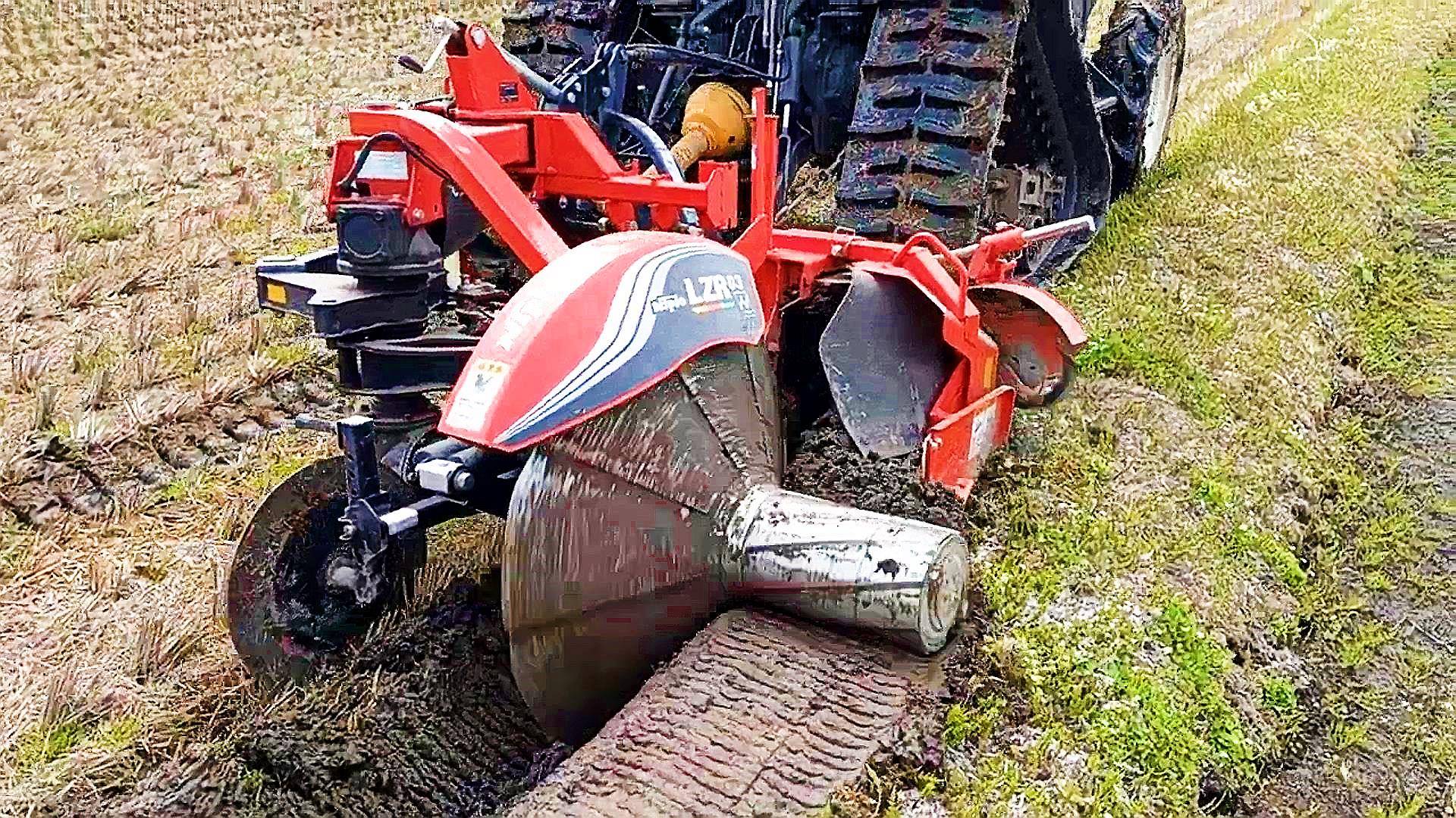 УНИКАЛЬНАЯ ТЕХНИКА И ТЕХНОЛОГИИ СЕЛЬСКОГО ХОЗЯЙСТВА, КАК ДЕЛАЮТ БОРДЮРЫ, НО НЕ НА ДОРОГАХ