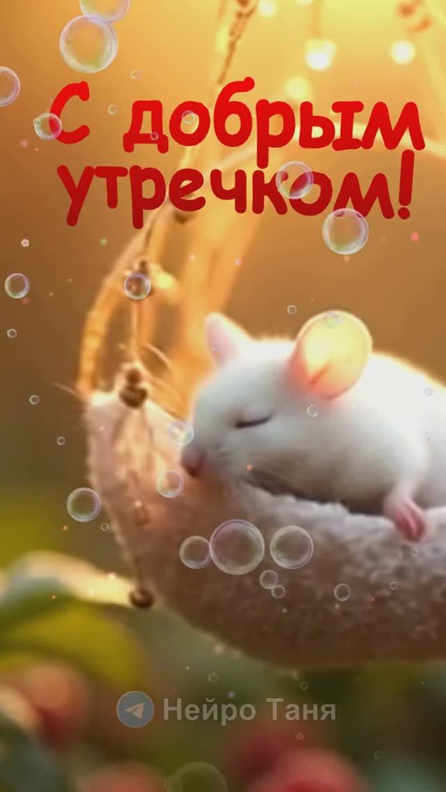 С Добрым утром красивая песня Как оживает утро