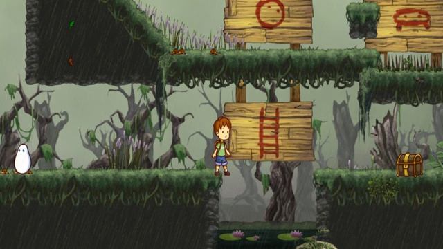 A Boy and His Blob 3 часть на этом и все не выбирается нужная жилейка