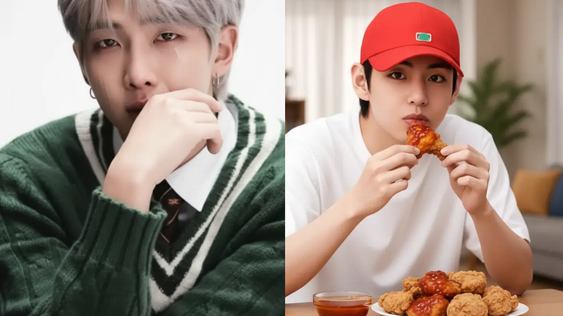 🌟 "Тёмные тайны суперзвёзд: Намджун и "эффект Ви" — за кулисами славы!"😢✨