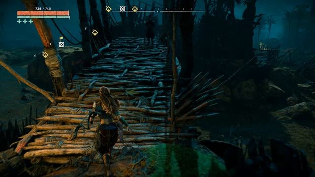 Horizon Zero Dawn Remastered Поиск сбежавших преступников №50