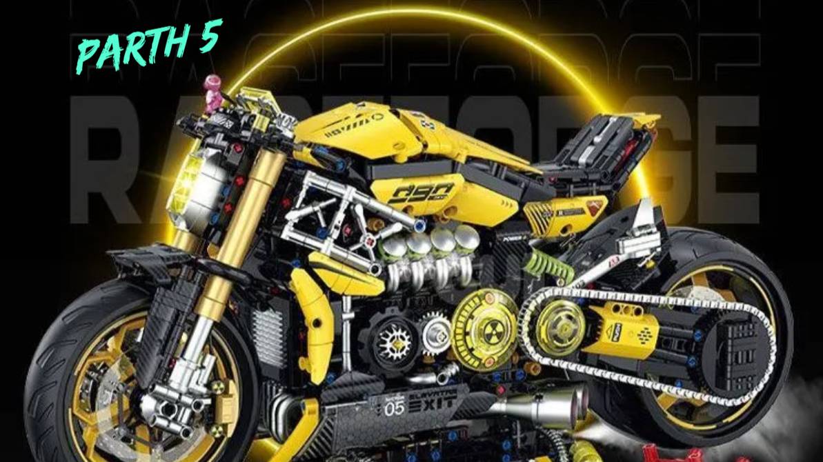 Финальная часть сборки HARLEY GRAND WARCRAFT в стиле Киберпанк! Урезанная версия.