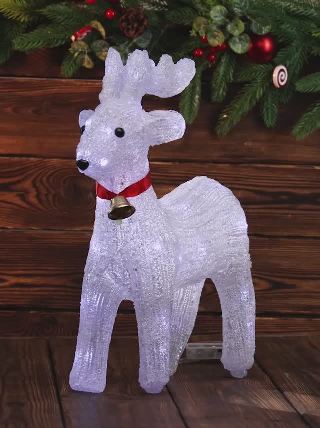 Фигура светодиодная из акрила "Олень"