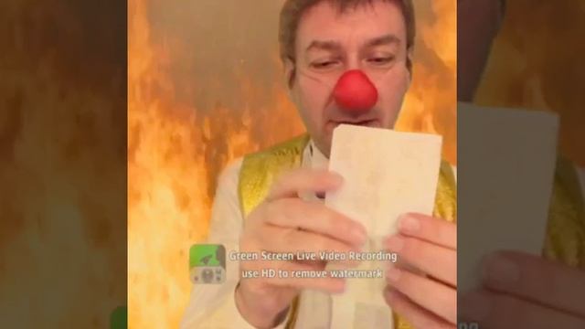 Клоун фокусник Сосискин. Актёр Игорь Серебряный