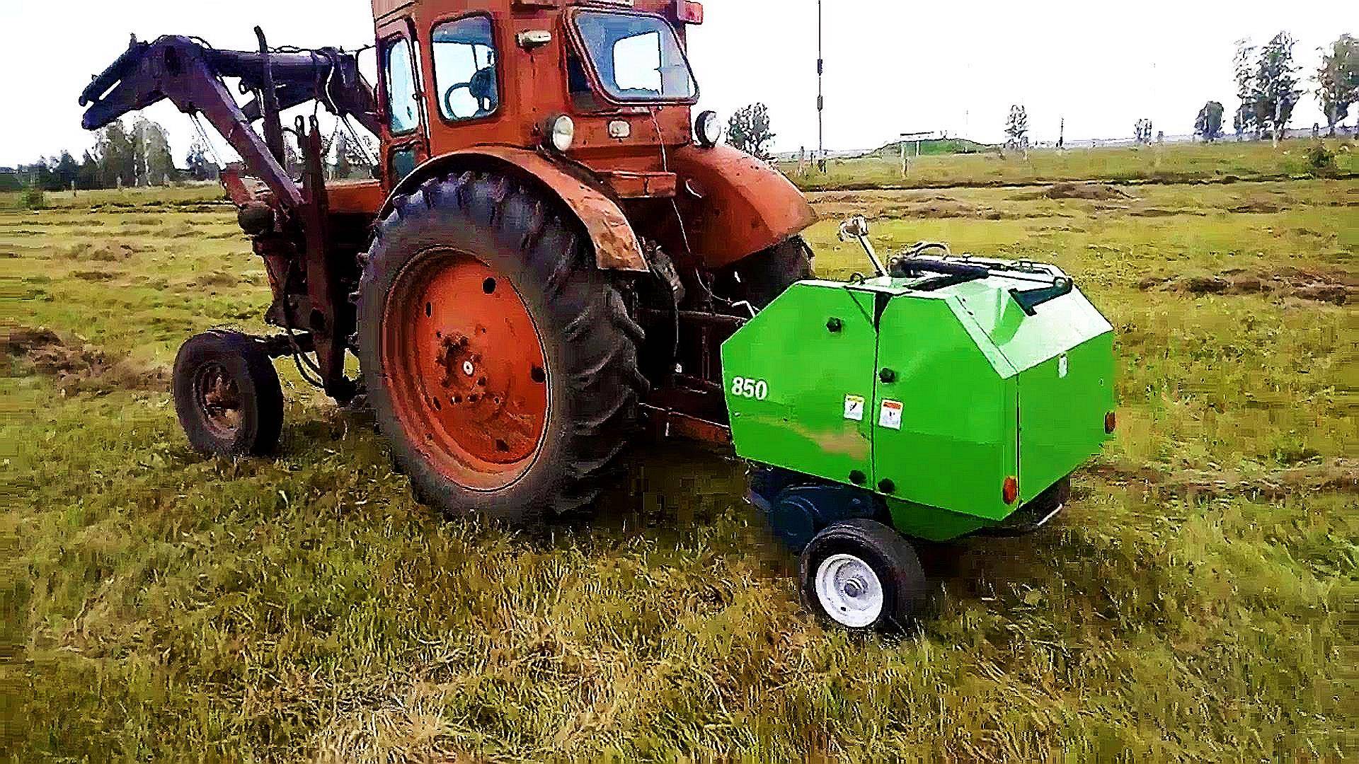 УНИКАЛЬНАЯ ТЕХНИКА И ТЕХНОЛОГИИ СЕЛЬСКОГО ХОЗЯЙСТВА, САМЫЙ МАЛЕНЬКИЙ РУЛОННЫЙ ПРЕСС-ПОДБОРЩИК