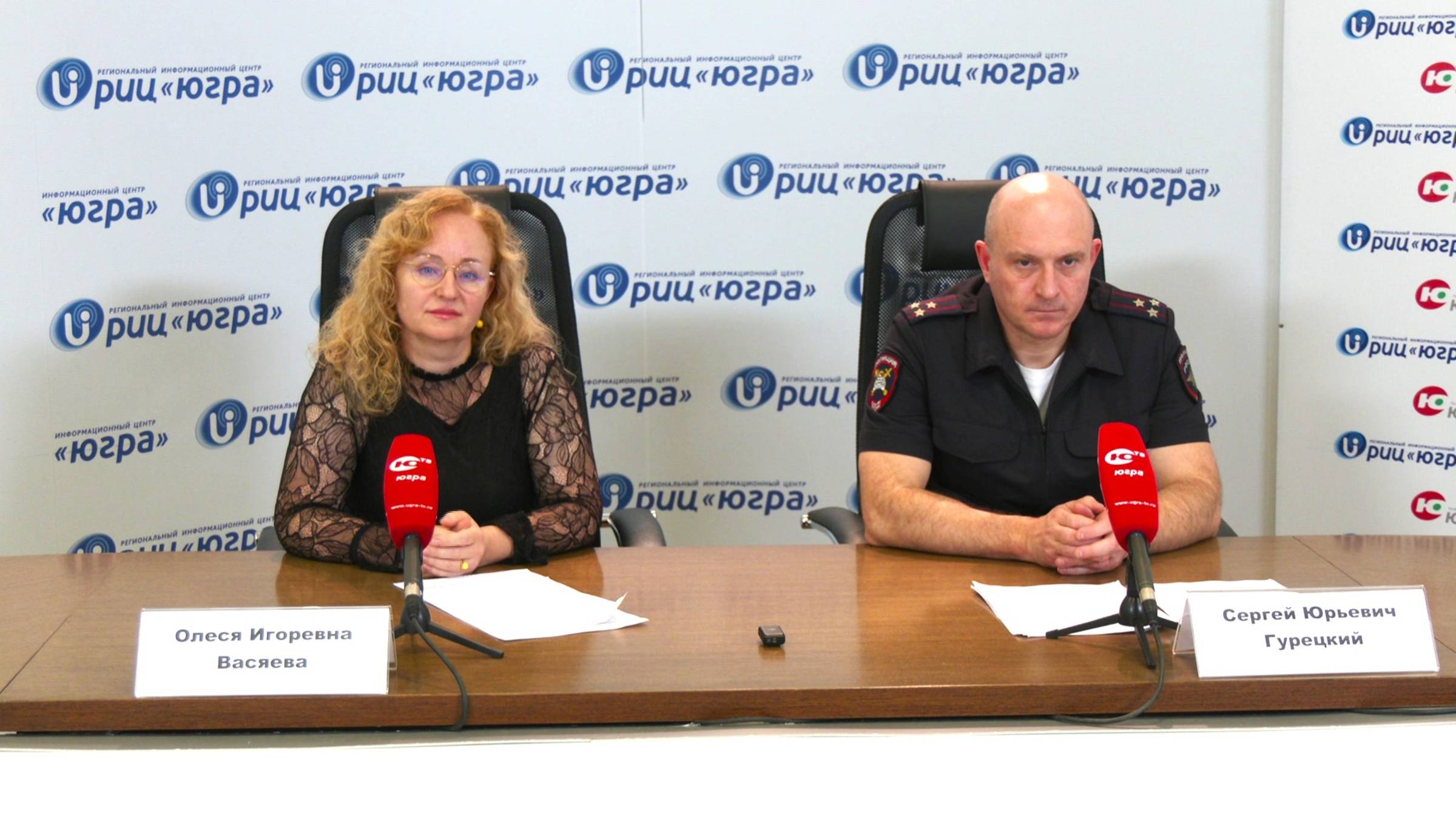 Брифинг РИЦ «Югра» на тему: «Профилактика ДТП с участием детей, водителей»