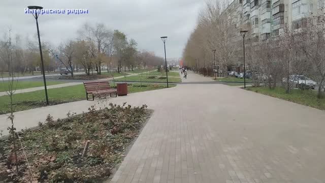 Прогулка по аллее октябрь #прогулка #октябрь