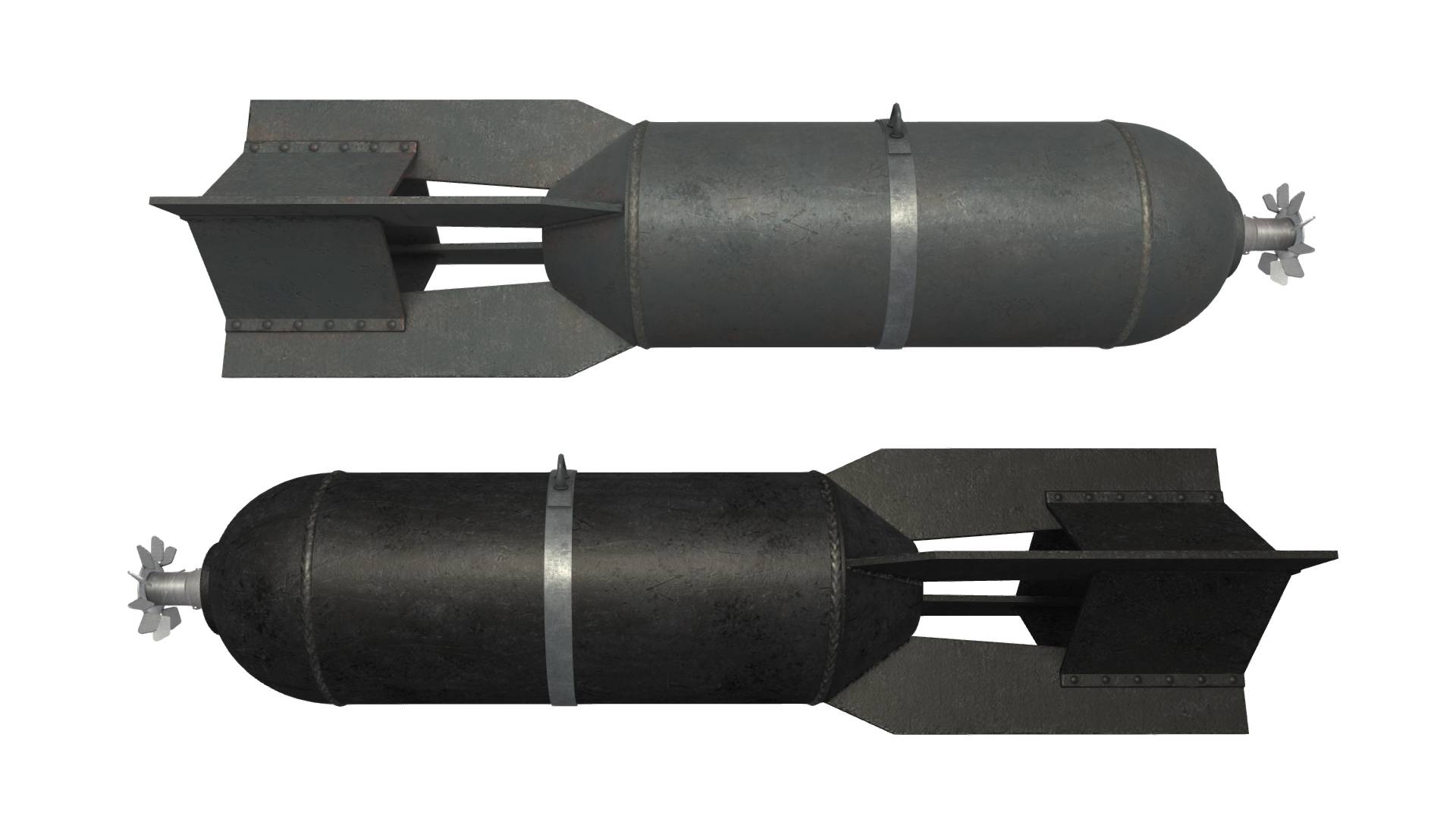 3D модель  авиабомба ФАБ-50 ШГ (СССР) 1943 г.