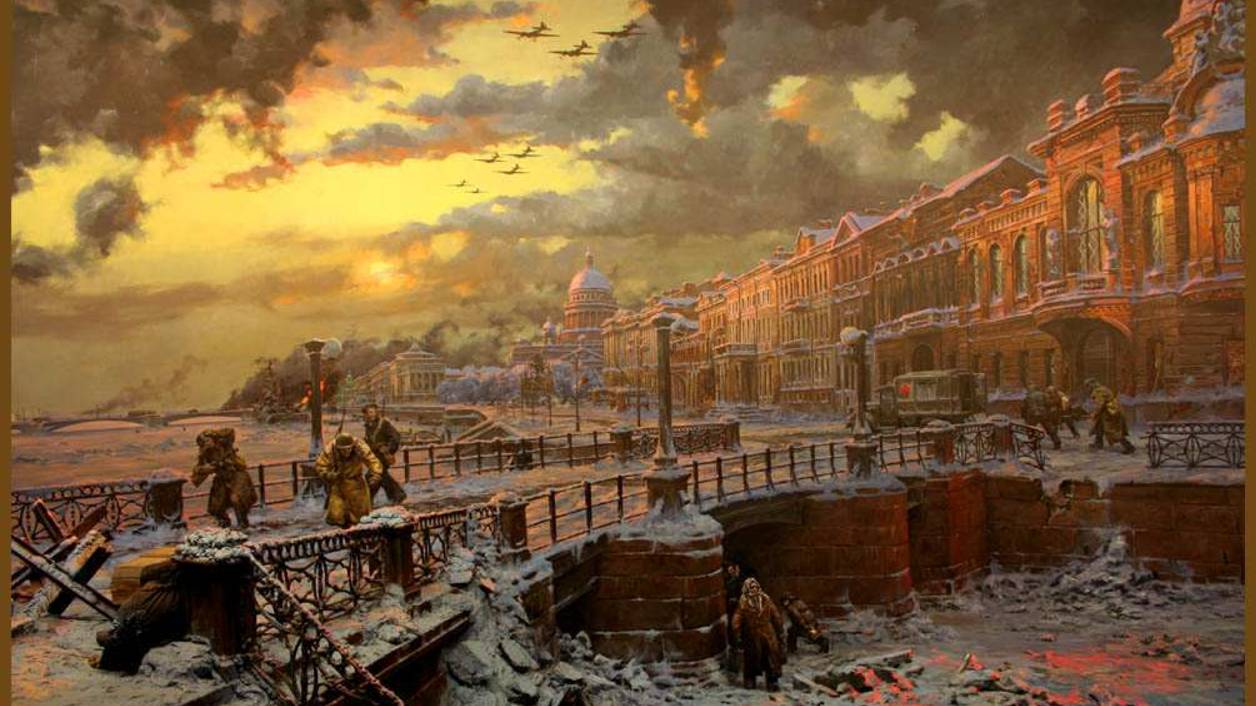 Видео экскурсия по экспозиции "Дети блокадного Ленинграда в Таканыше"