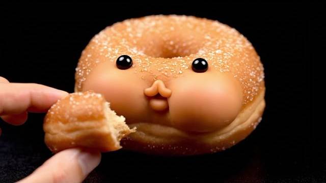 МУЛЬТИК ДЛЯ ДЕТЕЙ МИЛАЯ ЕДА  которая реалистично и АППЕТИТНО кушает7  ИГРАЛКИ-ЗАЛИПАЛКИ