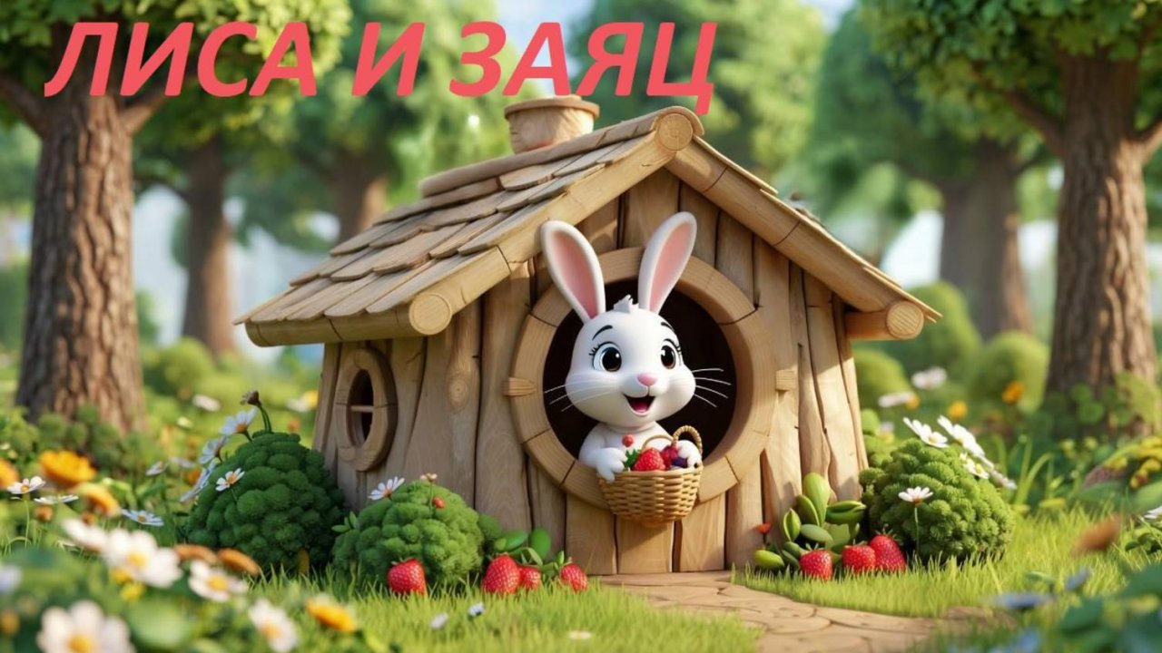 Аудиосказка. Лиса и заяц.  Сказки на ночь.  Сказки перед сном. Русская народная сказка.