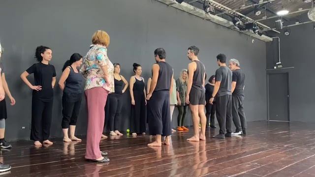 Мастер-класс по сценической речи в Бразилии