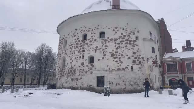 Выборг 2025, прогулка, достопримечательности, самый старый жилой дом России