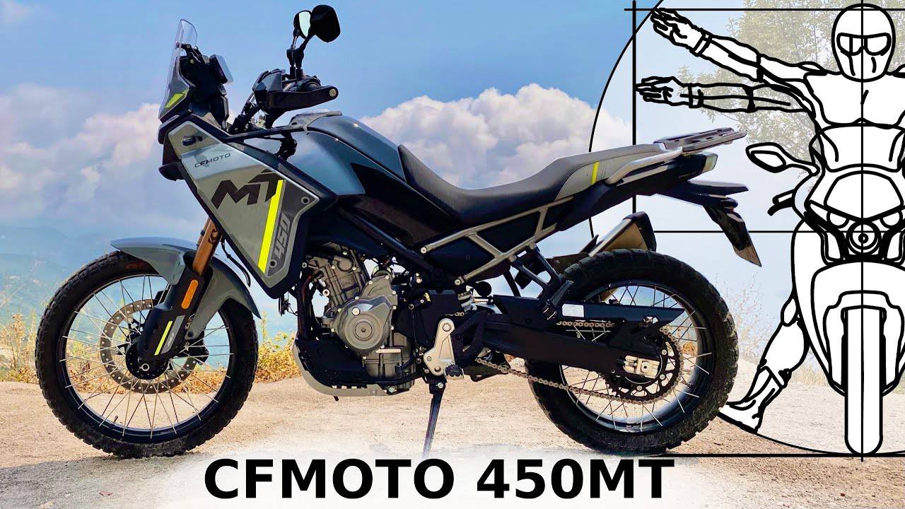 CFMOTO 450MT: Новый туристический эндуро в обзоре Федотова