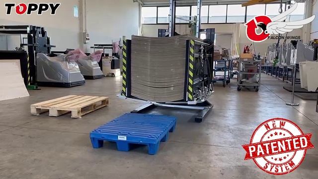 Инвертор паллет TOPPY - Falcon Wings - Paperboard