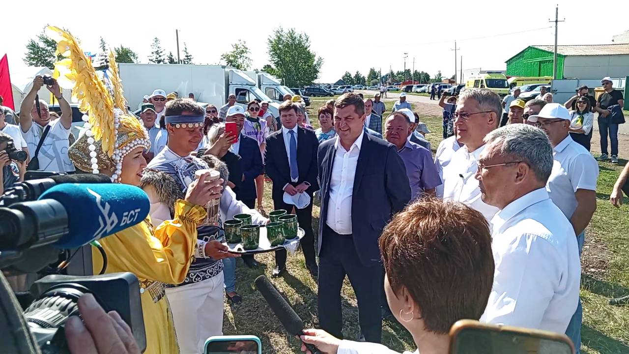 "День поля" в селе Новомурапталово Куюргазинского района Республики Башкортостан