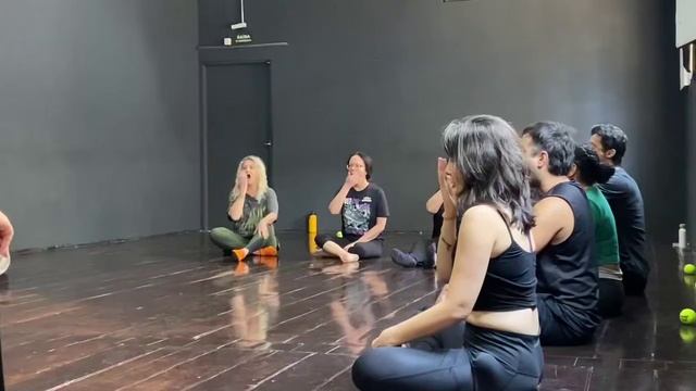 Мастер-класс по сценической речи в Бразилии