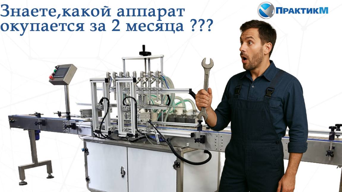 Знаете, какой аппарат окупается за 2 месяца?