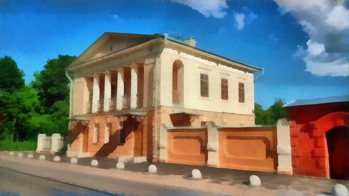 Объездная дорога деревни Коростынь (на обочине иней)