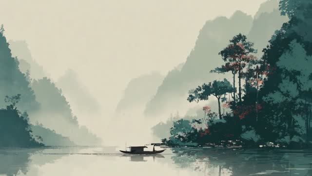 Искусство - Нежная инструментальная китайская музыка, бамбуковая флейта Гучжэн