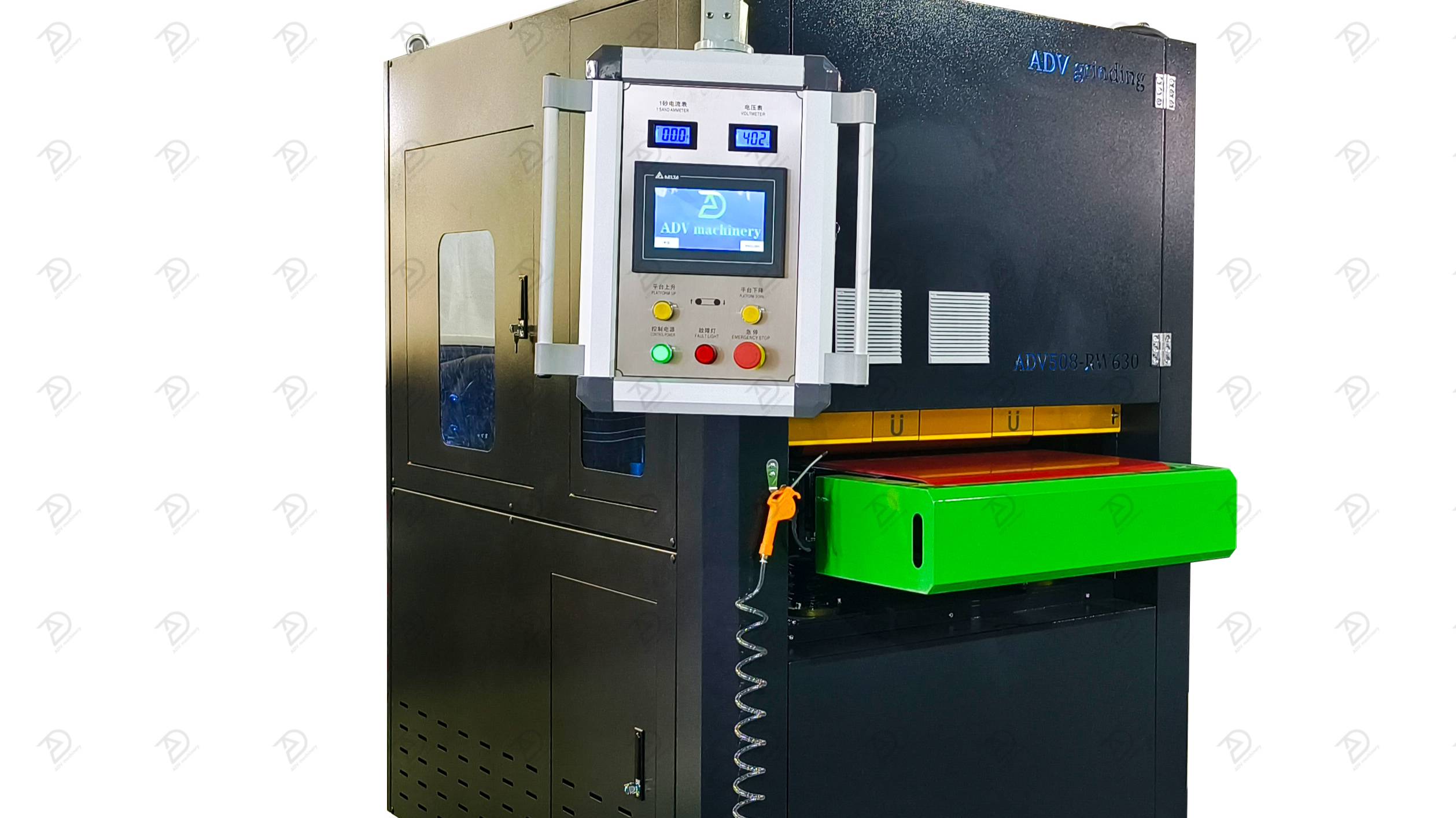 Станок для закругления кромок и снятия заусенцев ADV508-RW — удаляйте окисление и создавайте идеа