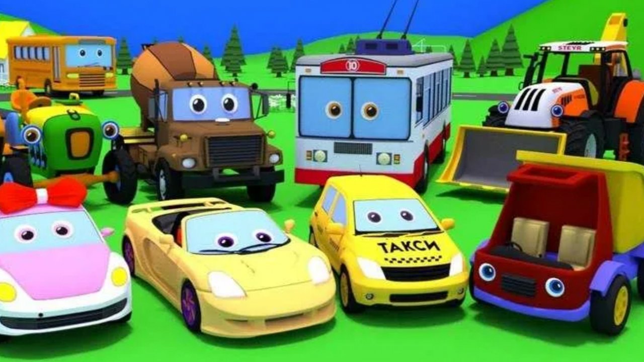 МАШИНКИ ДЛЯ ДЕТЕЙ ЭКСКАВАТОР МУЛЬТИКИ ДЛЯ ДЕТИШЕК