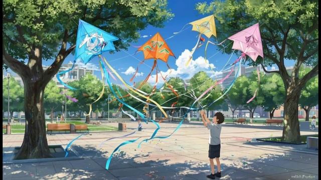 Ai music - Tangled Kites (rock,metal,progressive house)