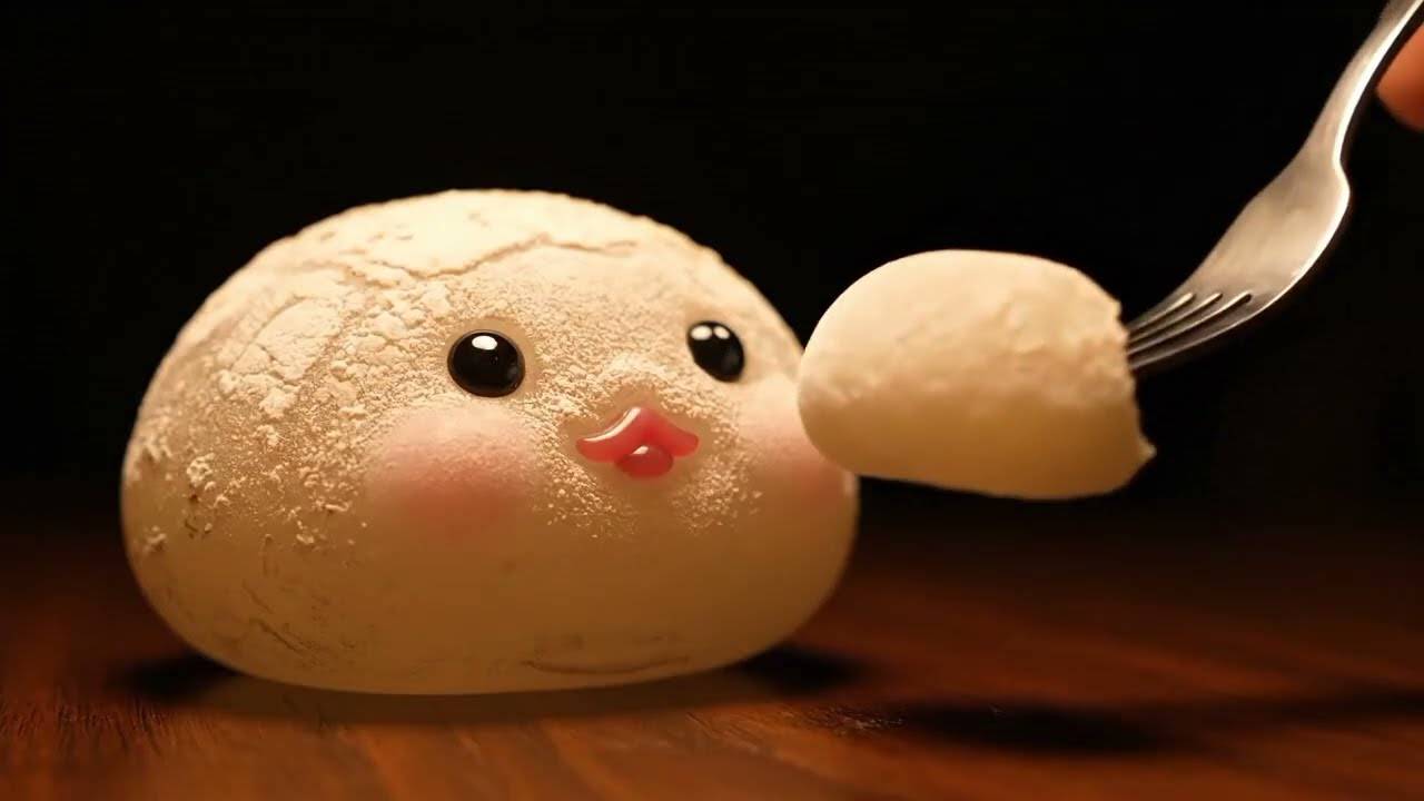 МУЛЬТИК ДЛЯ ДЕТЕЙ МИЛАЯ ЕДА  которая реалистично и АППЕТИТНО кушает 18 ИГРАЛКИ-ЗАЛИПАЛКИ