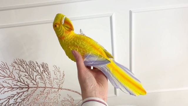 Садовый штекер ЛИМОННЫЙ ПОПУГАЙ, пластик, 74 см, 808824-1