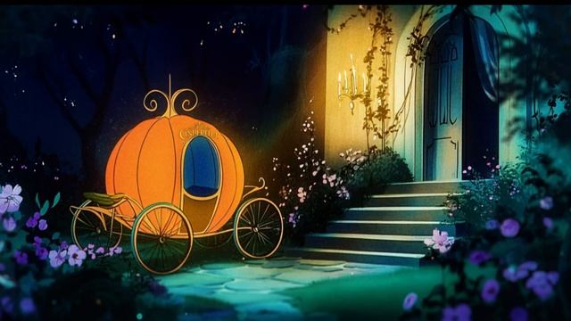 Полночь - Нежная музыка из мультфильма Золушка, фоновая детская музыка