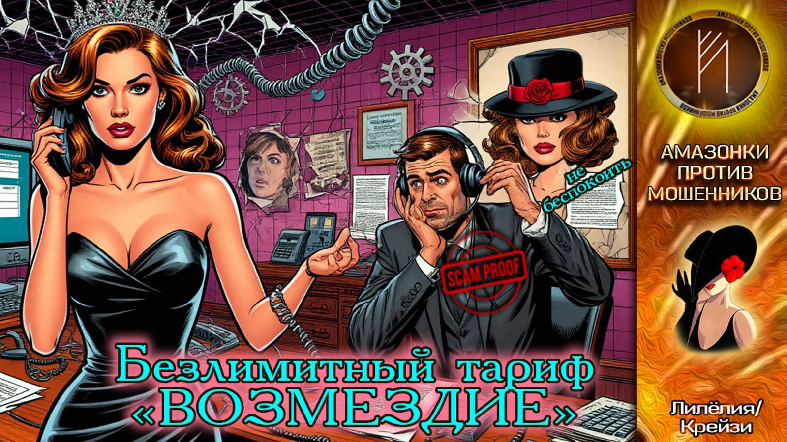 ЛИЛЁЛИЯ. Как занести себя в чёрный список мошенников. Телефонное мошенничество