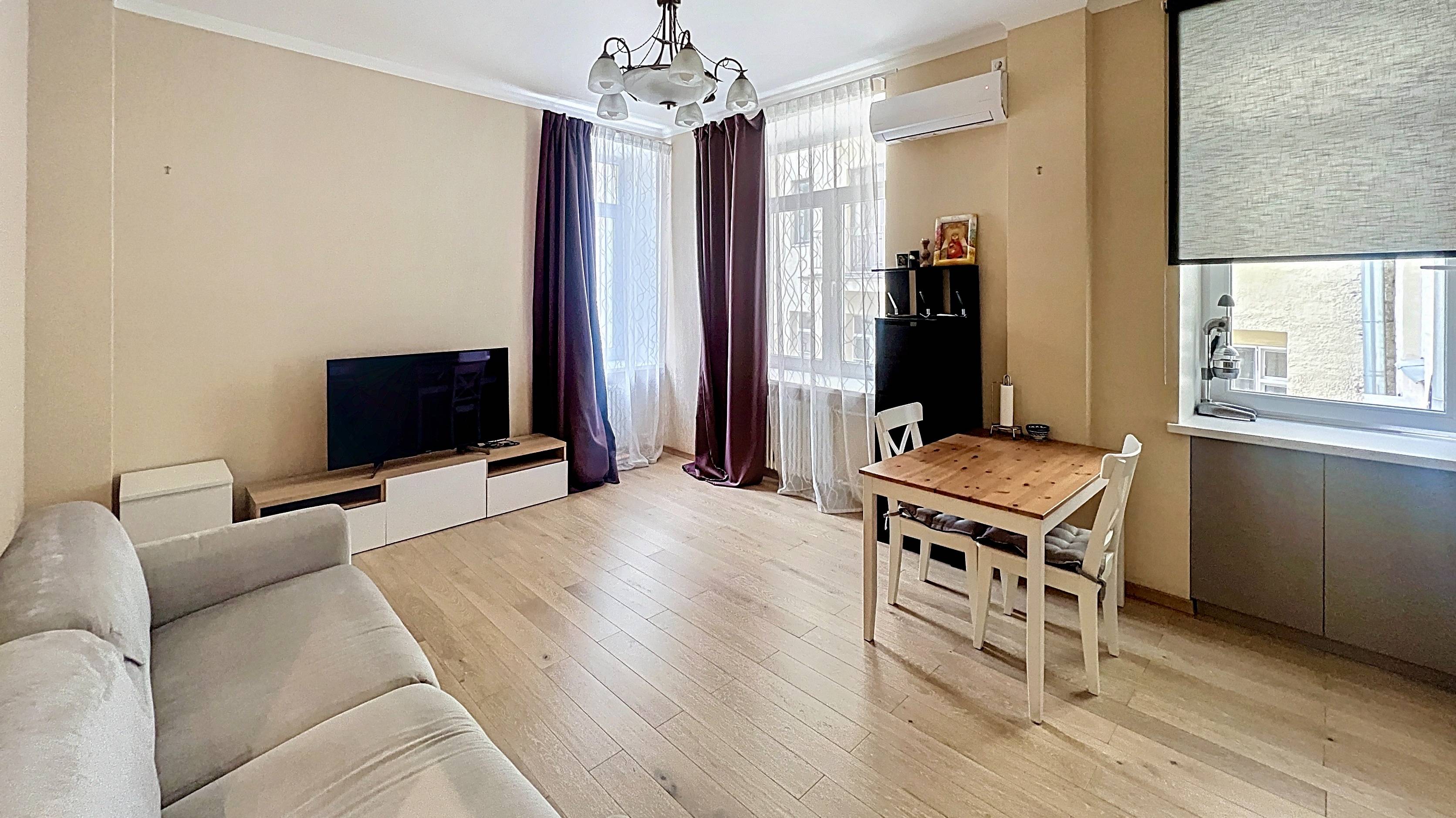 Виды на Саввинское подворье! Аренда 2-комнатной квартиры, 47 м² (ID 47374)